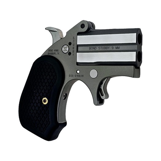 BOND ARMS STUBBY 9MM SS 2.2″ FS B6 Grips - GP Tactical LLC
