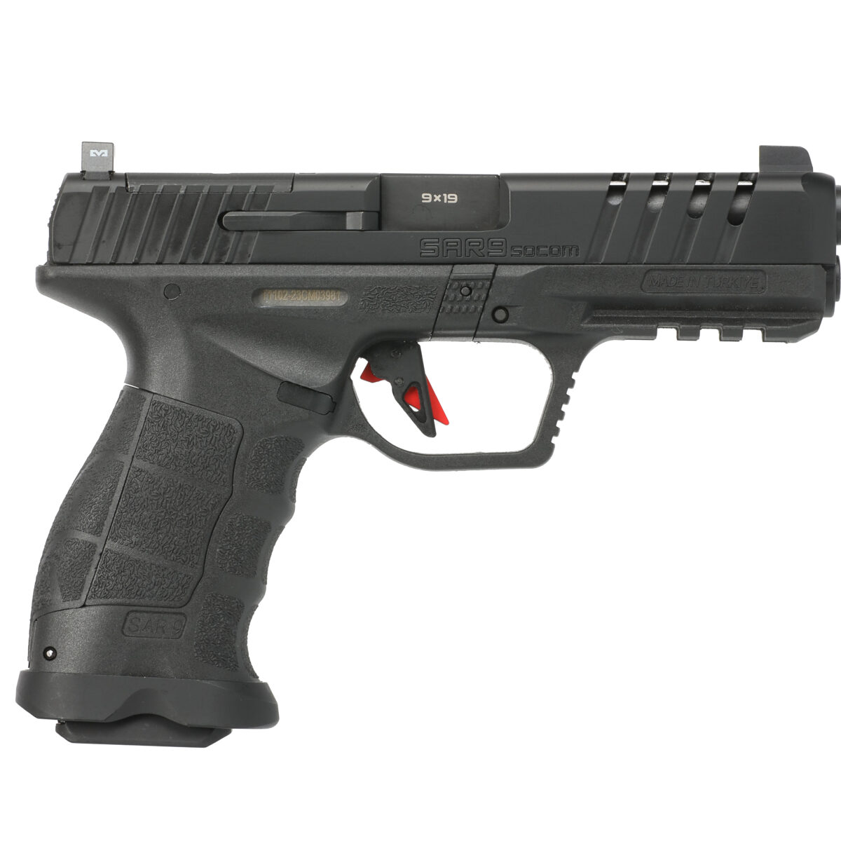 SAR FIREARMS SAR9 SOCOM 9MM BLK 5.2″ TB - GP Tactical LLC